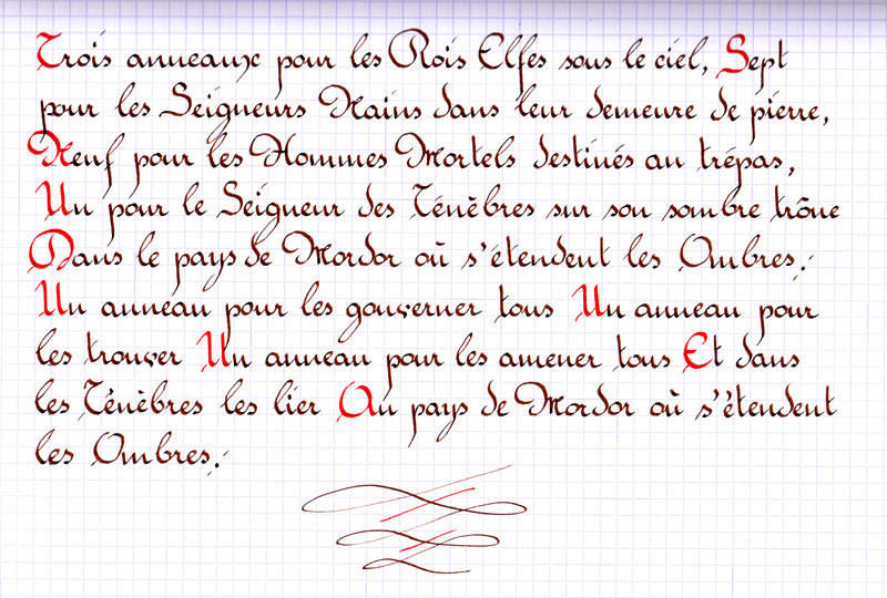 Cours de Calligraphie : Écrire Cours de Calligraphie : Écrire