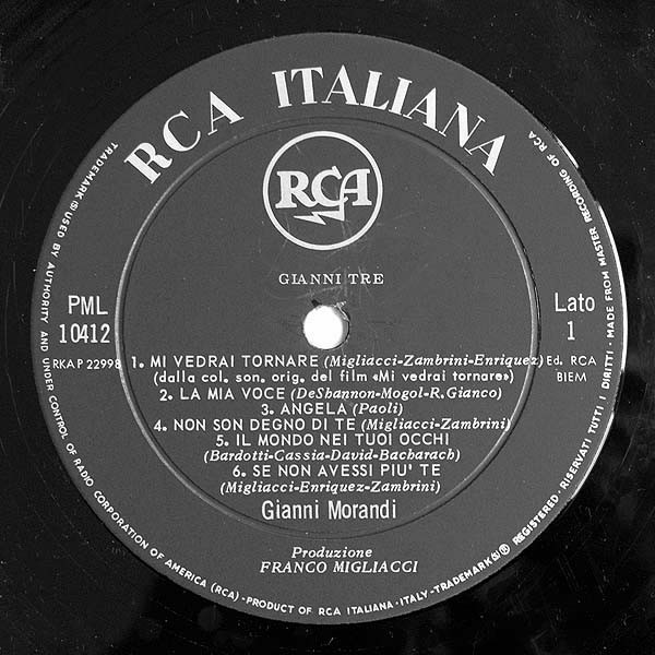 Gianni Morandi Discografia Cover Video Testi