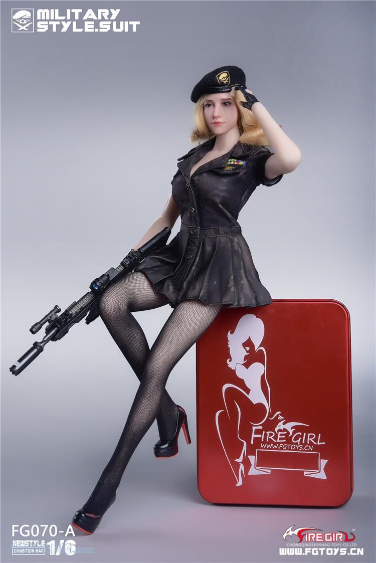 New Product Fire Girl Toys 1 6 Us Military Style Seamless Pantyhose