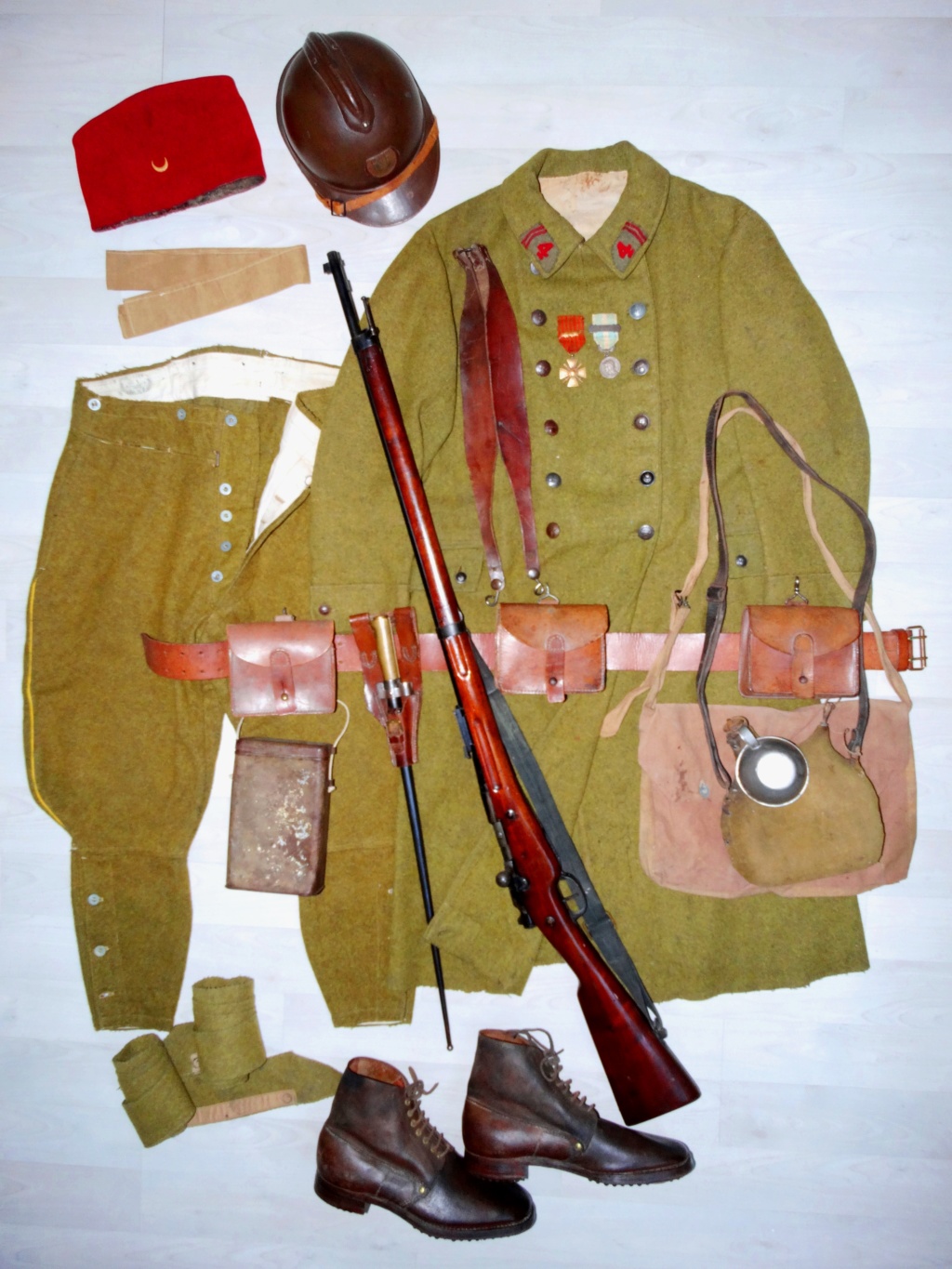 Les uniformes portés par les zouaves Les uniformes portés par les zouaves