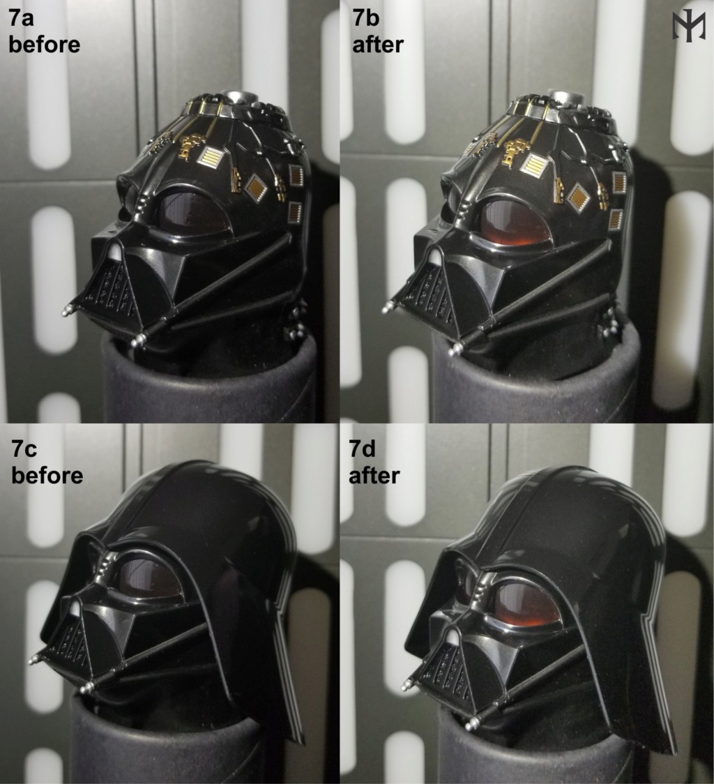 Star Wars New Customizing Hot Toys Esb Vader Head