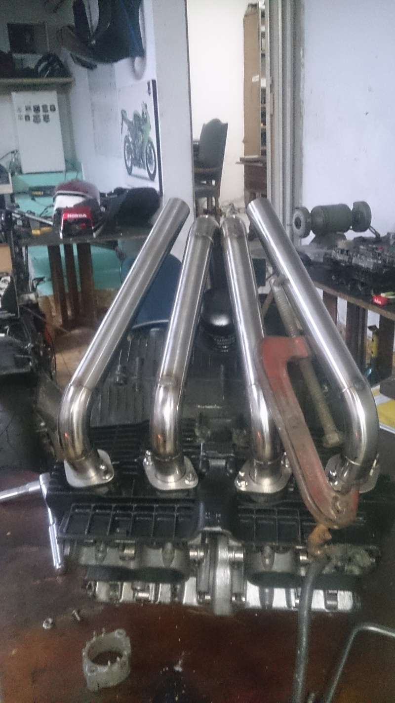 Escapamento Cbx 750 Em Inox