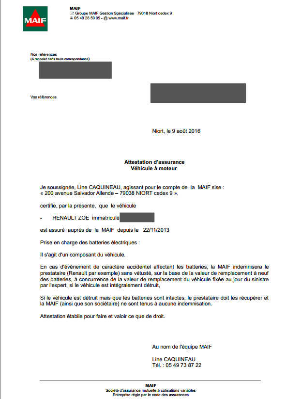 Partageons des exemples de nos clauses d'assurance pour nos batteries Partageons des exemples de nos clauses d'assurance pour nos batteries