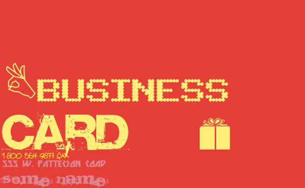 Assignment 20: exploring bad design (business cards) due Nov 22 Assignment 20: exploring bad design (business cards) due Nov 22
