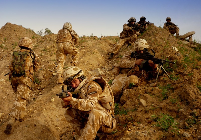 British Troops In Afghanistan