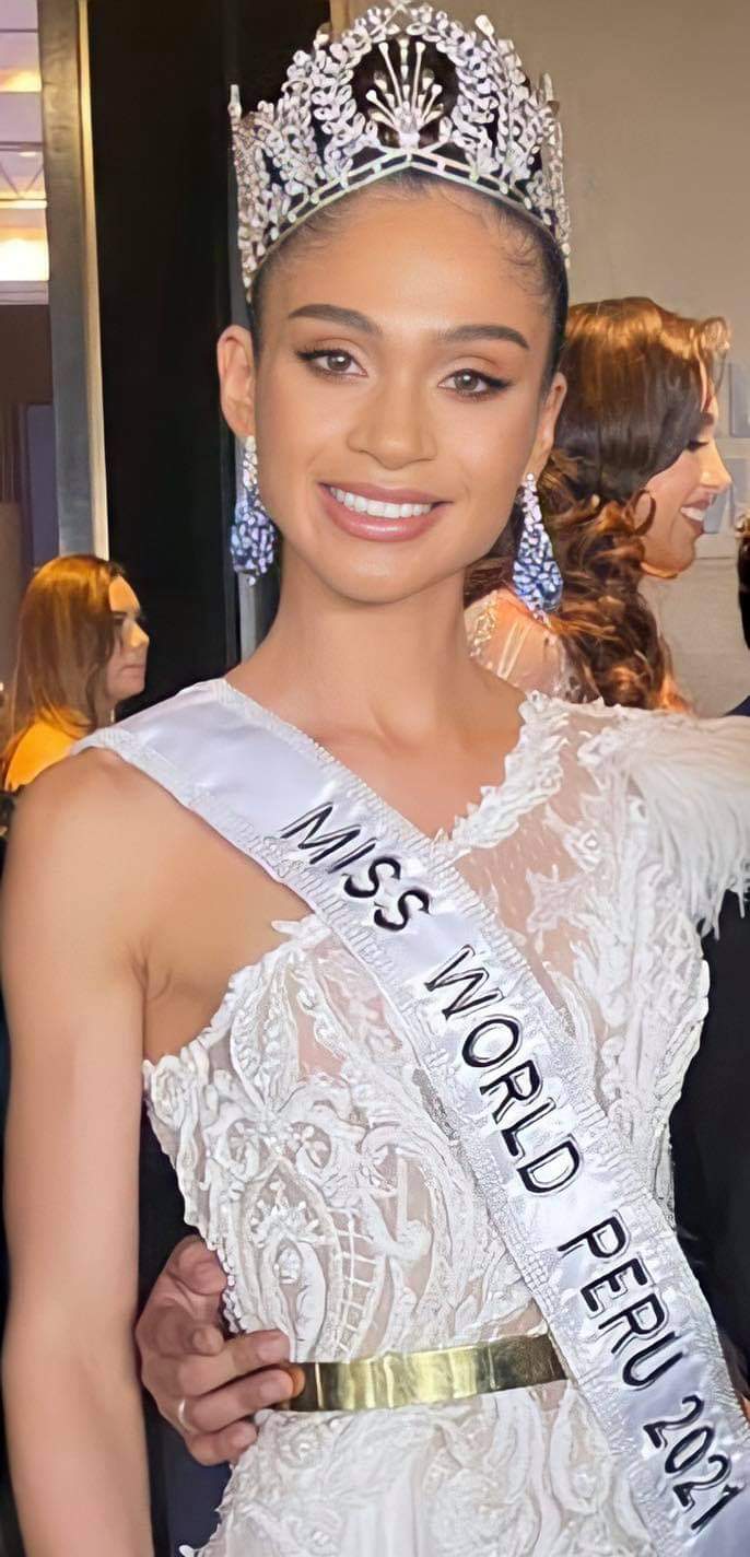 Paula Montes Miss World Peru 2021