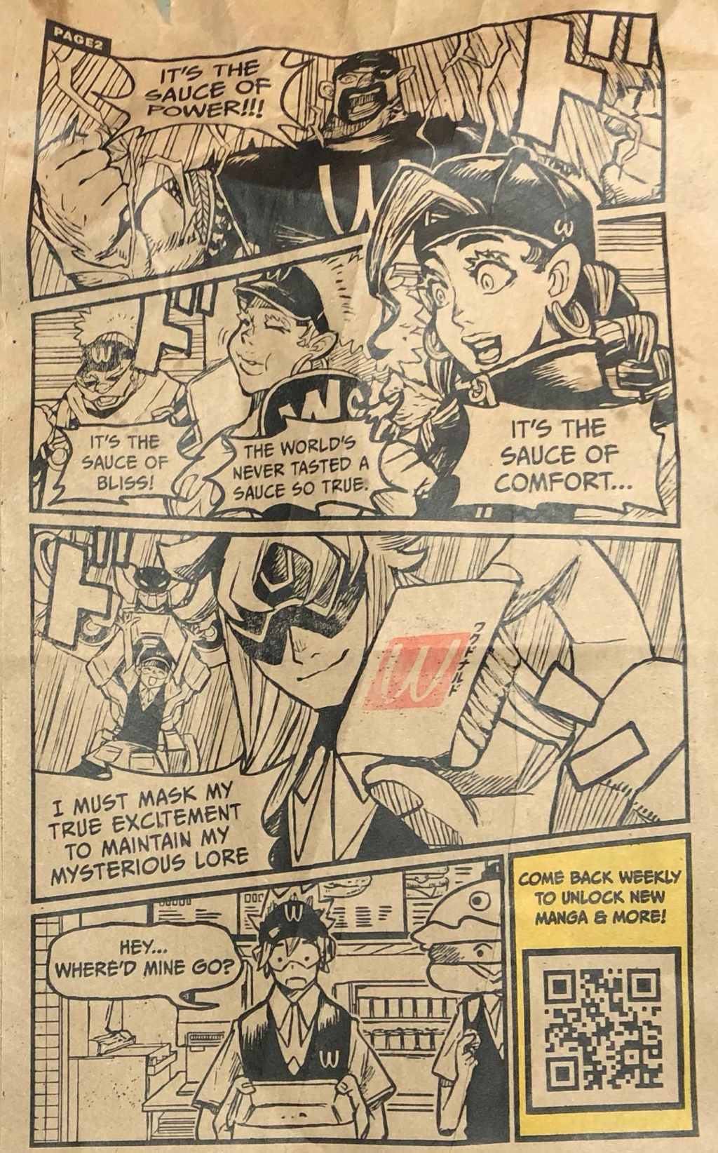WcDonald's Manga WcDonald's Manga