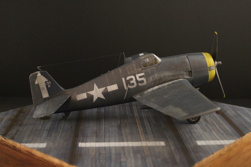 Grumman F6f 5 Vf84 Uss Bunker Hill 1945