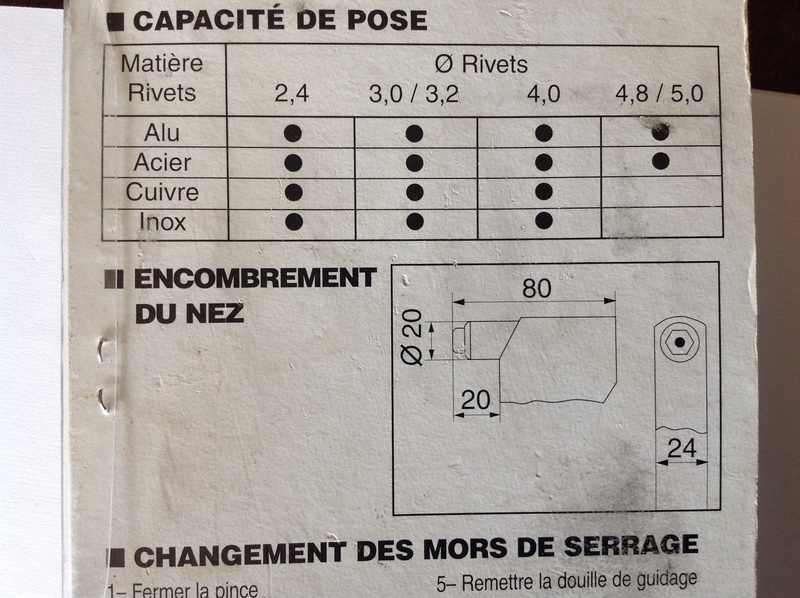[vendu]pince Rivet Bollhoff Rivquick Neuve Baisse De Prix