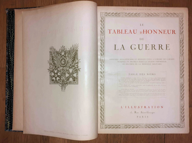 (E) Tableau d'Honneur de l'illustration relié complet (vendu) (E) Tableau d'Honneur de l'illustration relié complet (vendu)