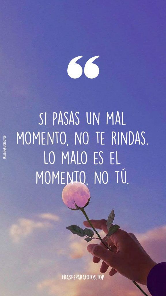Y si pasas un mal momento Y si pasas un mal momento
